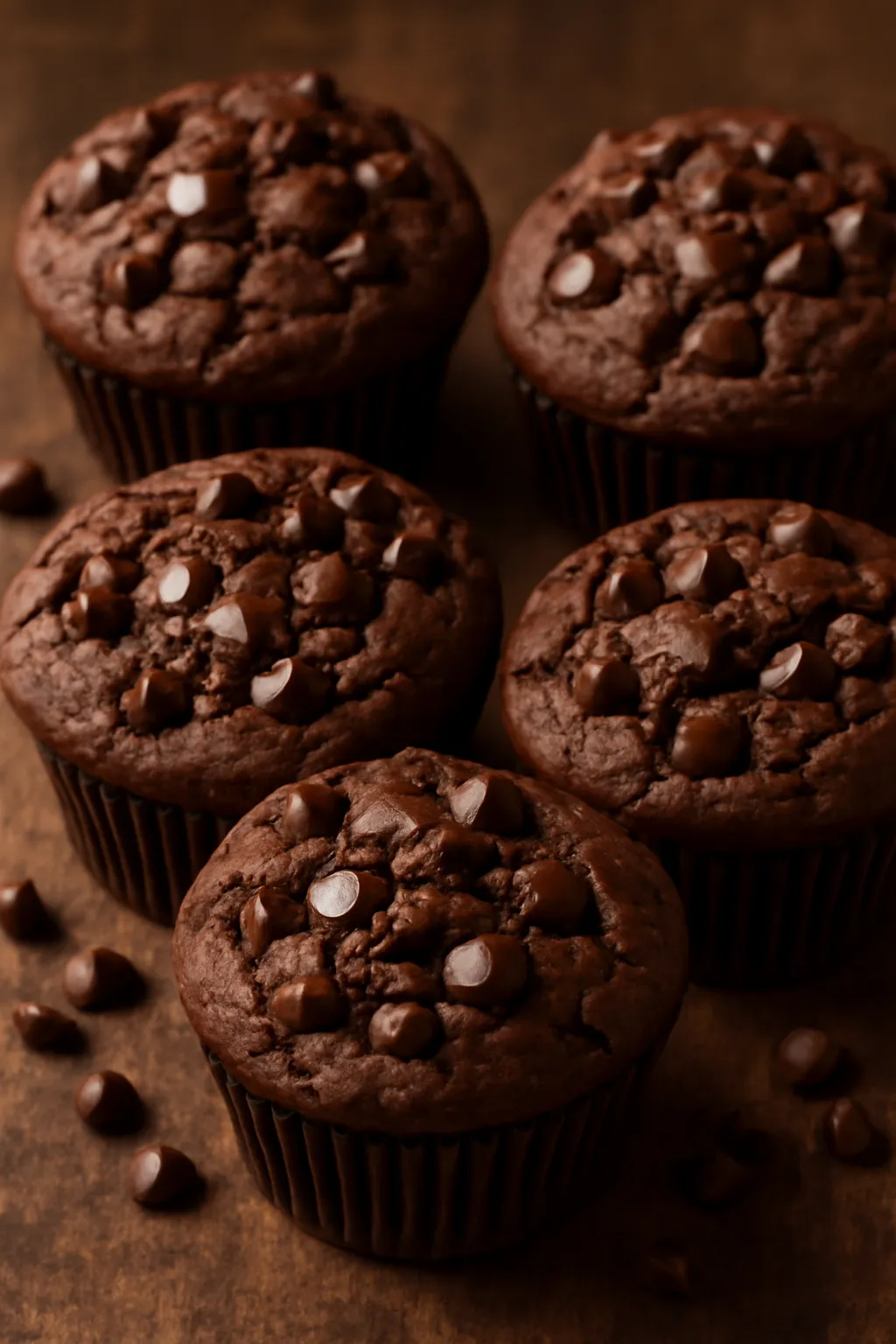 Double Chocolate Muffins: Ultra-Rich Fudgy Recipe For Bakers