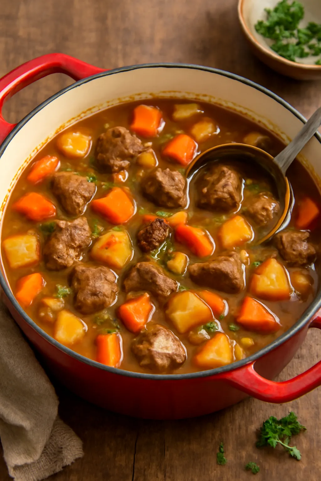 Hearty Dutch Oven Beef Stew Recipe - Easy & Flavorful & Cozy